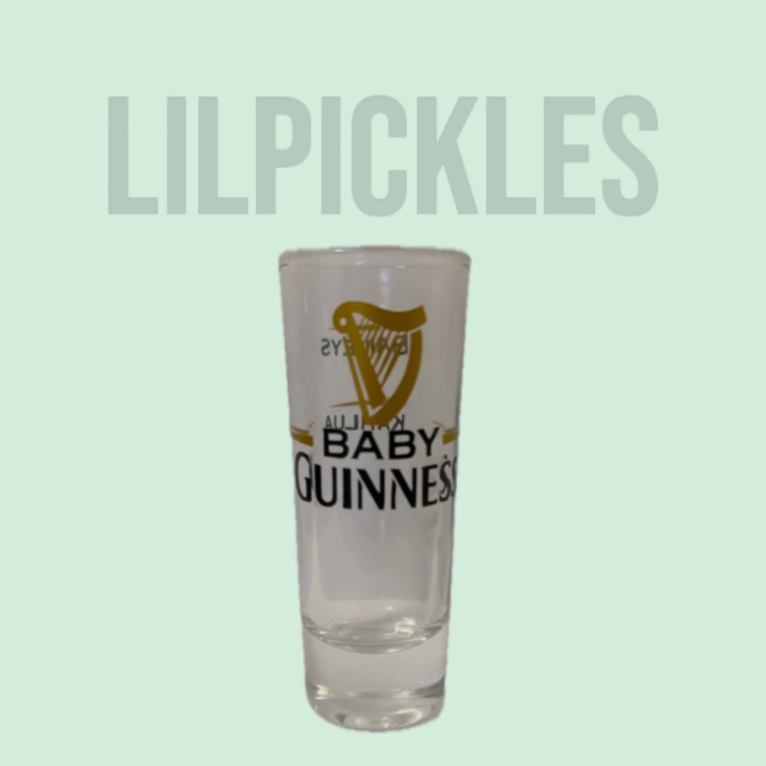 Baby Guinness Recipe Shot Glass Gift - Etsy UK