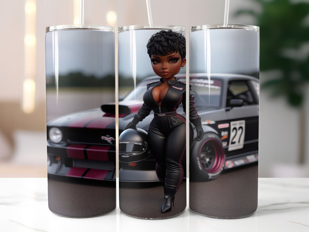 Terri Chibi Tumbler Wrap - 20oz Skinny Tumbler Sublimation Straight ...