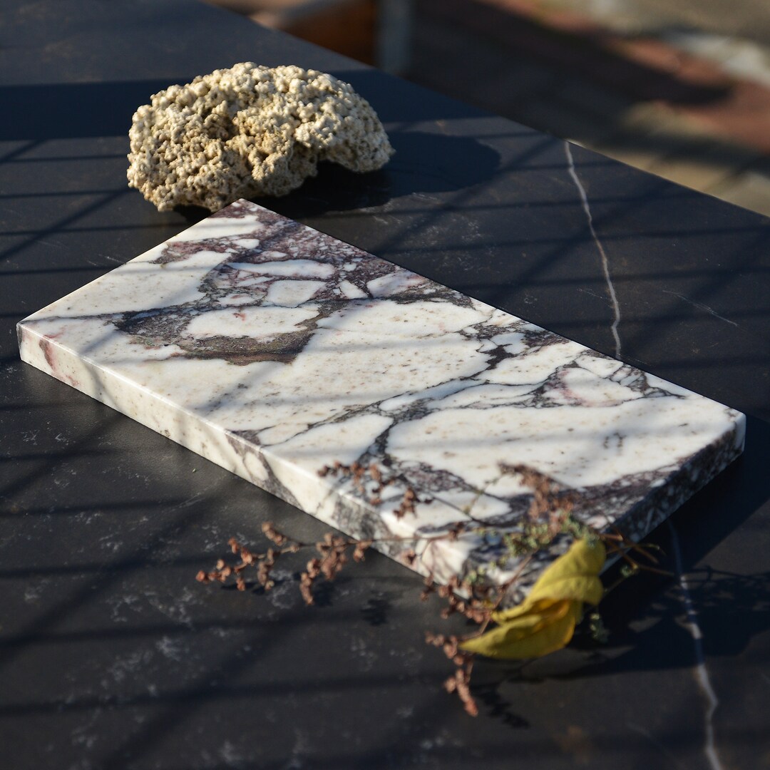 Calacatta Viola Tray, Perfume Tray, Custom Platter, Custom Marble ...