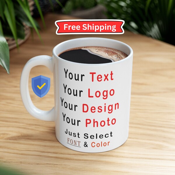 Custom Coffee Mug - Etsy