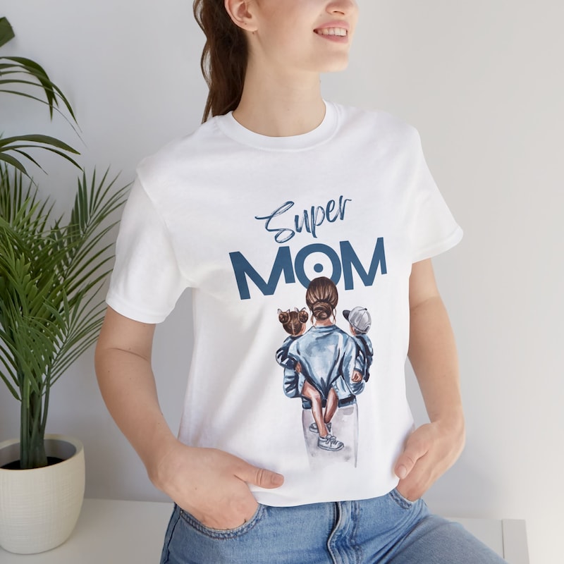 Super Mom T Shirt - Etsy