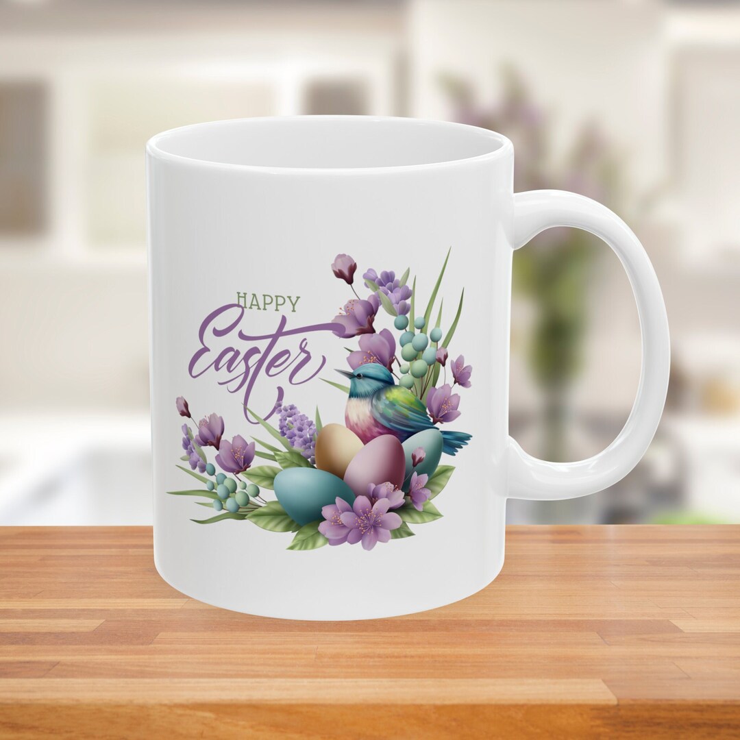 Happy Easter Mug, Easter Coffee Mug, Easter Gifts, Easter Gift Ideas ...