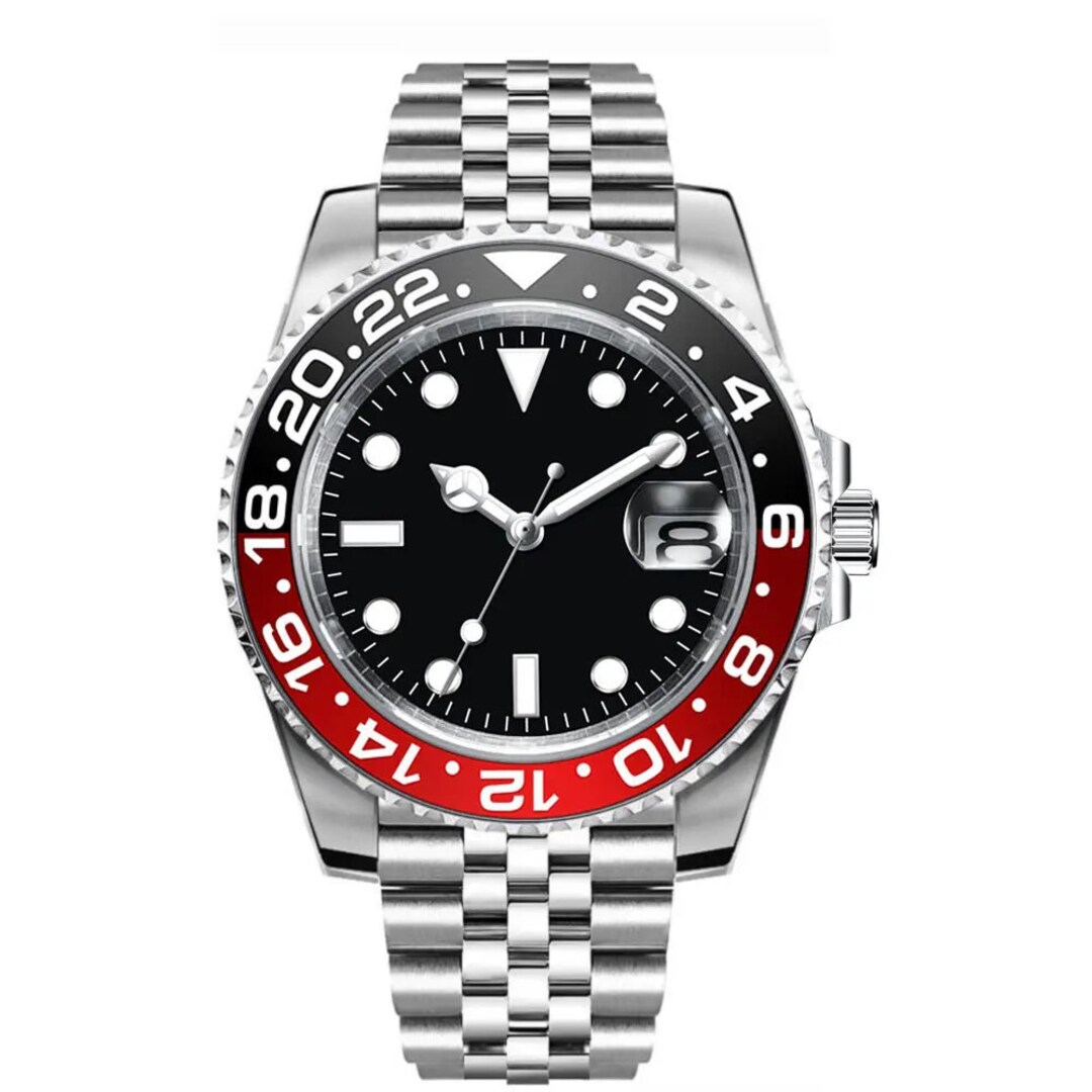 Customizable Name or Nameless Mens Seiko Watch Mod 40mm Submariner ...