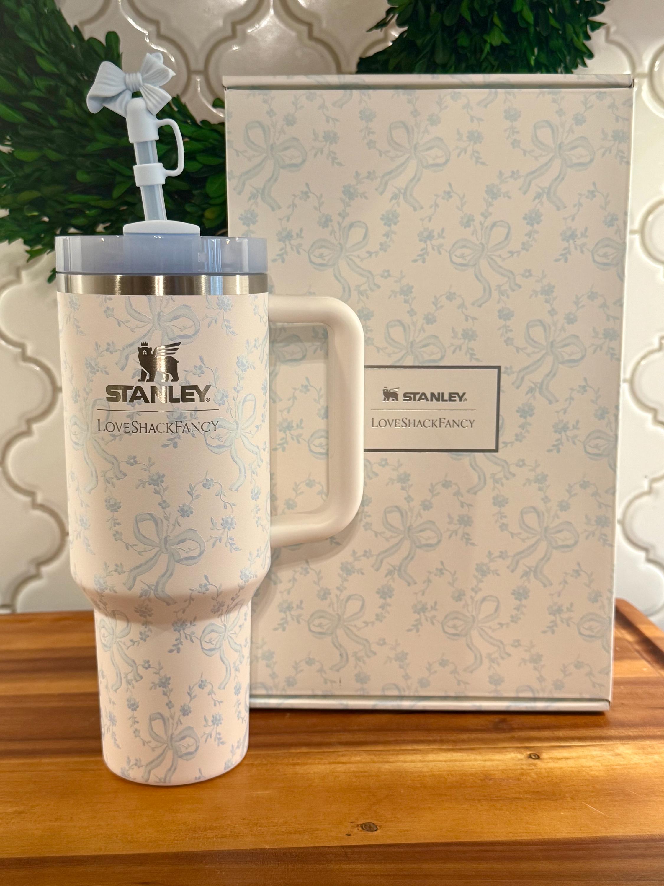 30oz and 40oz Engraved Personalized Love Shack Fancy Stanley Monogram ...