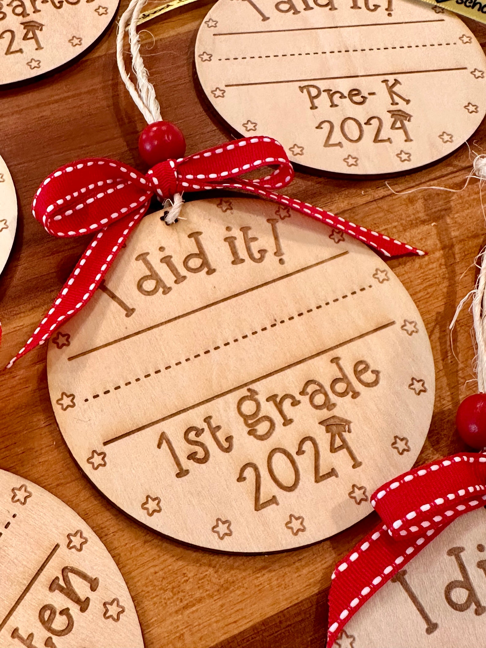 Wooden Engraved Personalized Graduation Preschool Pre-k Handwriting ...