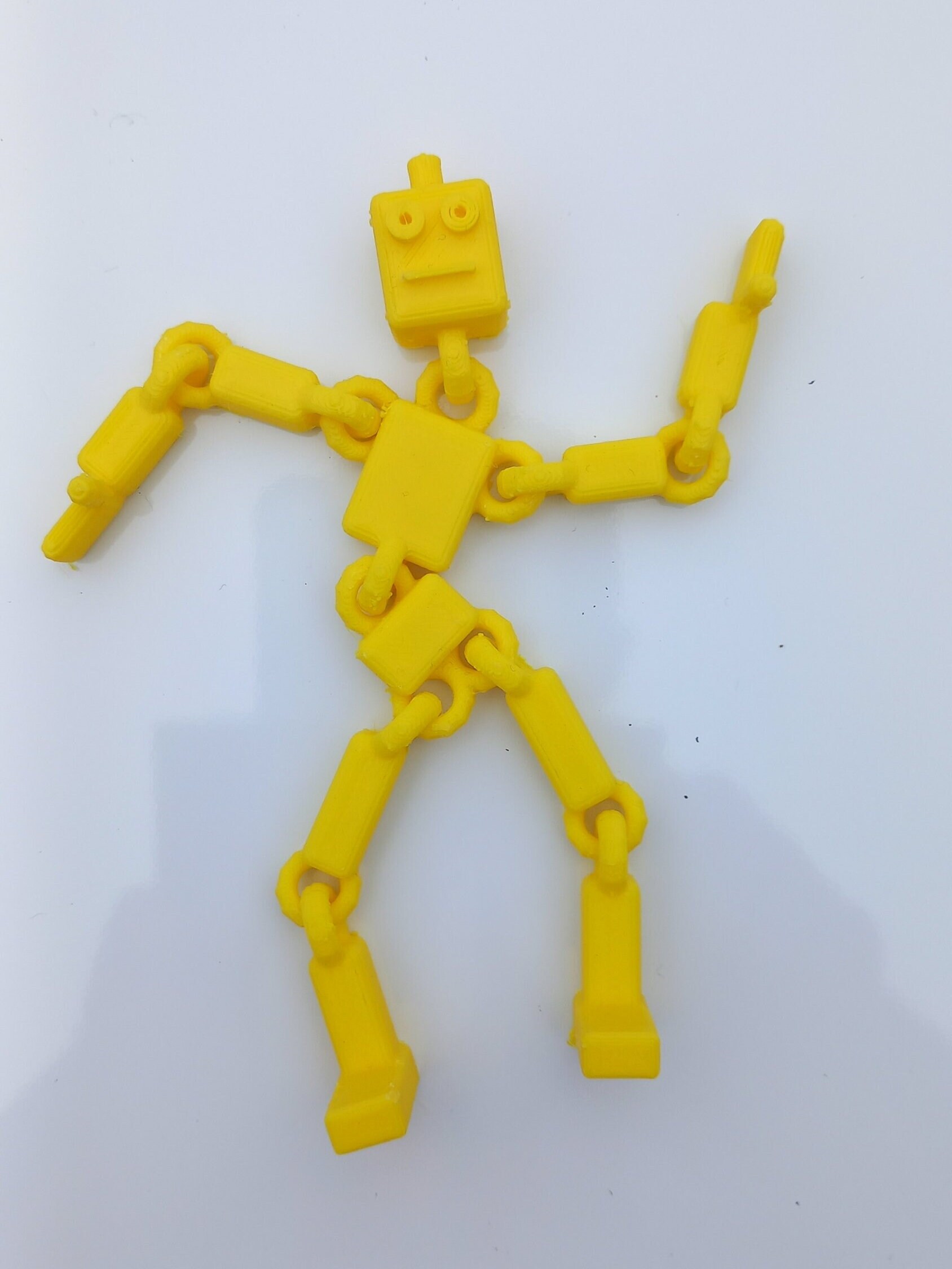 Articulated 3d Printed Fidget Toy, Ragdoll, Fun Toy, Mini Figure, 3d ...