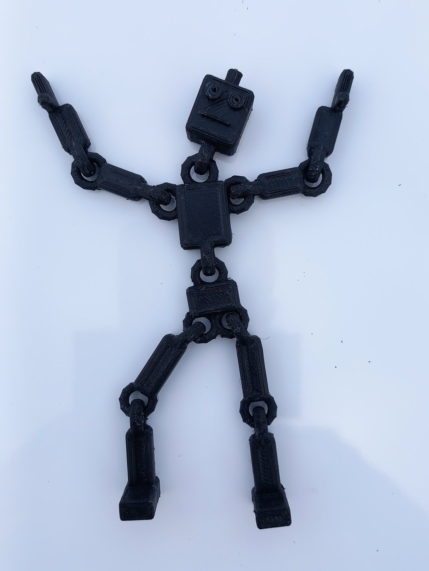 Articulated 3d Printed Fidget Toy, Ragdoll, Fun Toy, Mini Figure, 3d ...