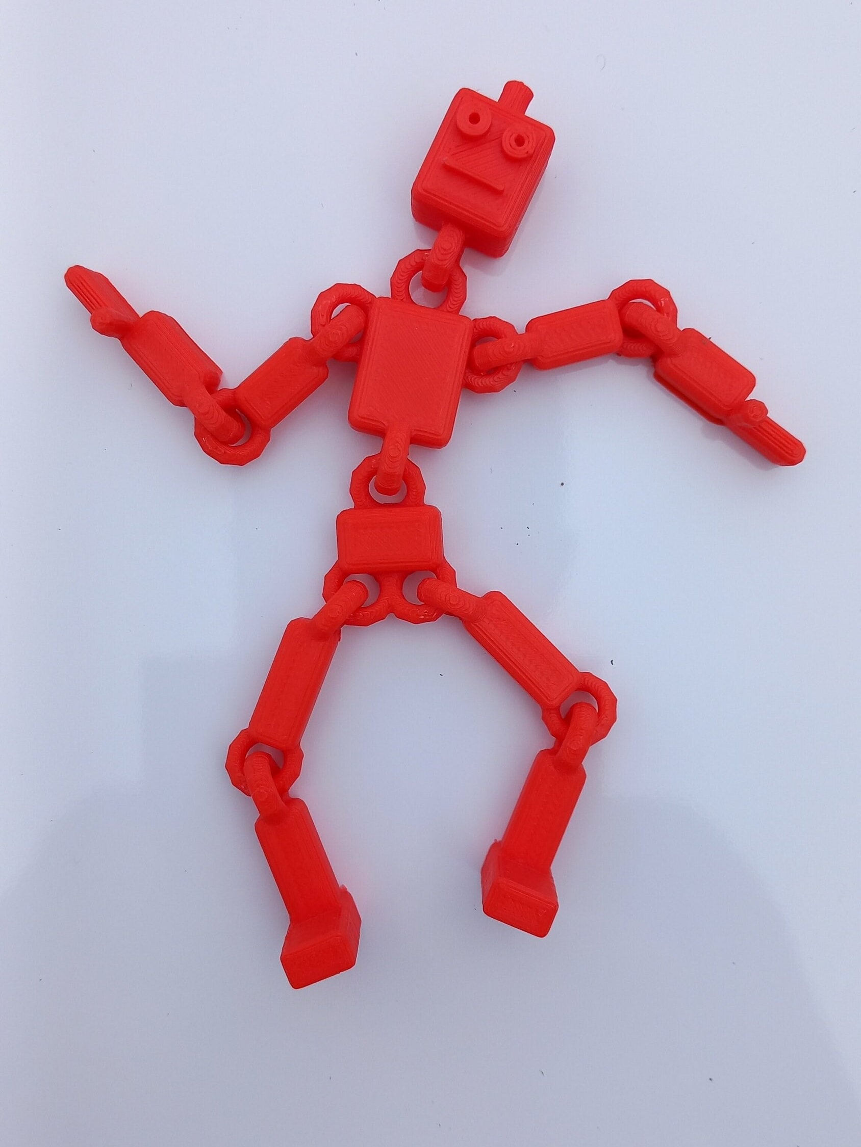 Articulated 3d Printed Fidget Toy, Ragdoll, Fun Toy, Mini Figure, 3d ...