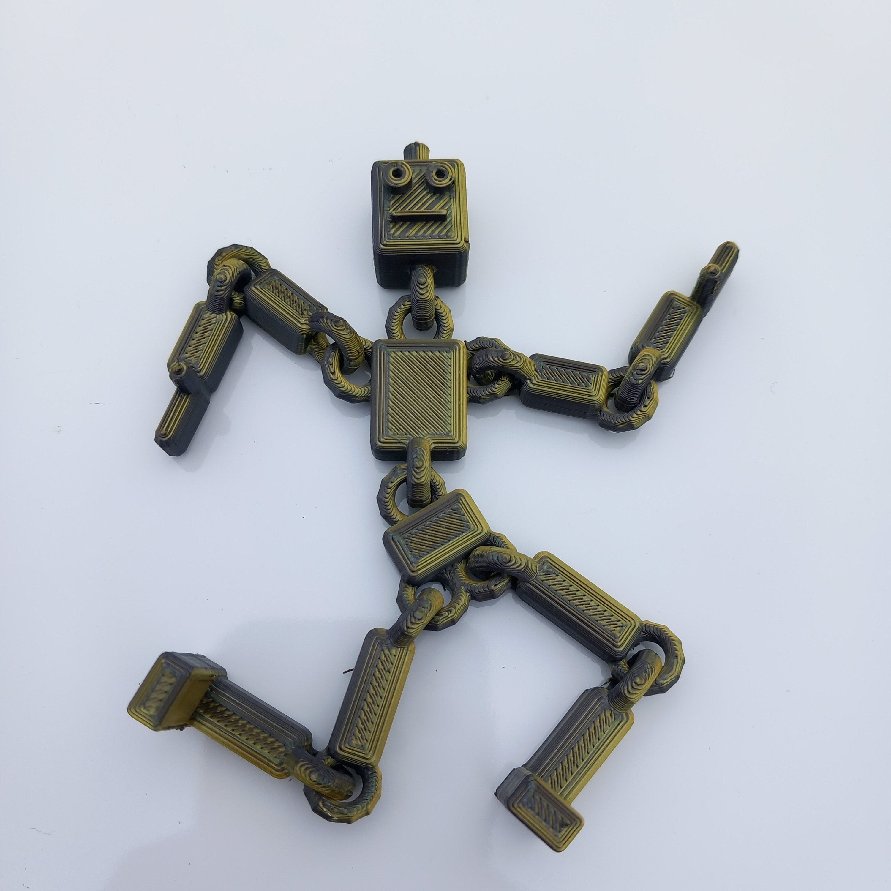 Articulated 3d Printed Fidget Toy, Ragdoll, Fun Toy, Mini Figure, 3d ...