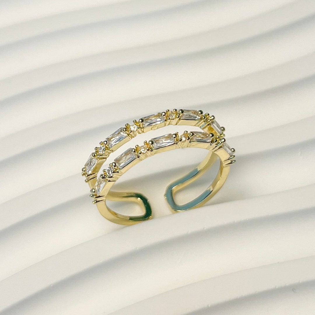 Delaney Adjustable Ring - Etsy