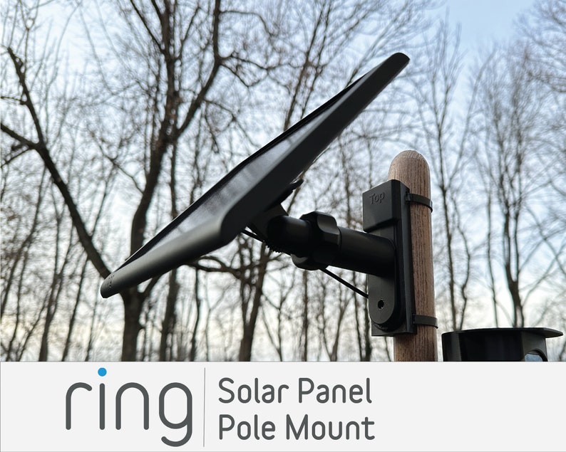 RING Solar Panel Pole Mount - Etsy