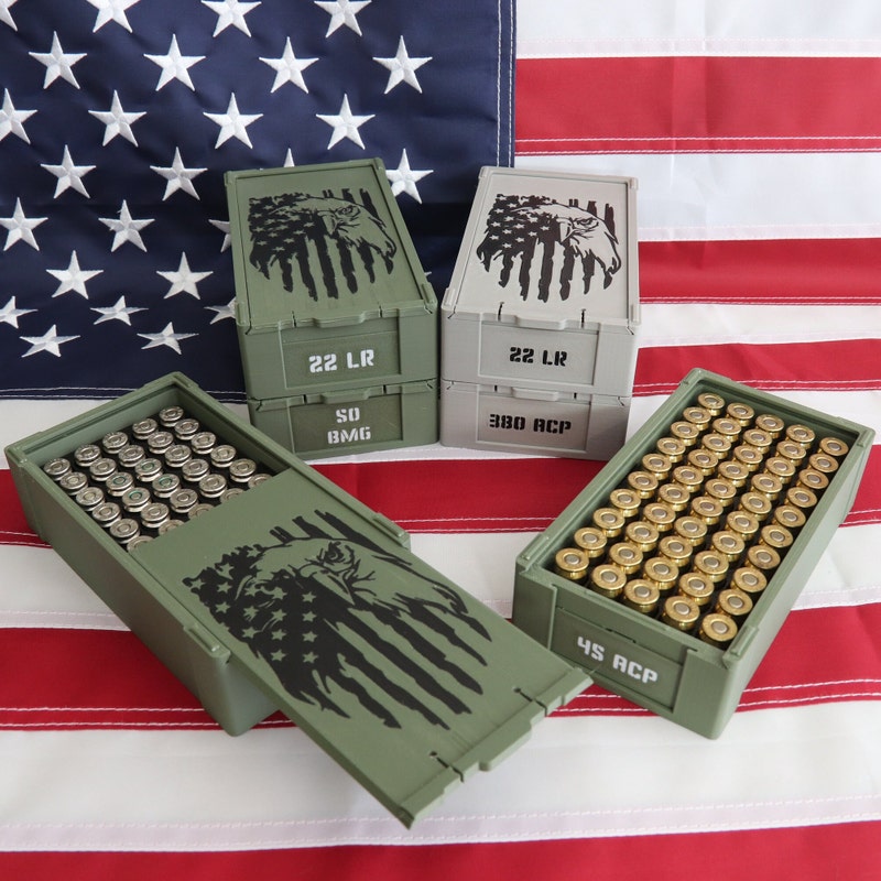 Wood Ammo Box - Etsy