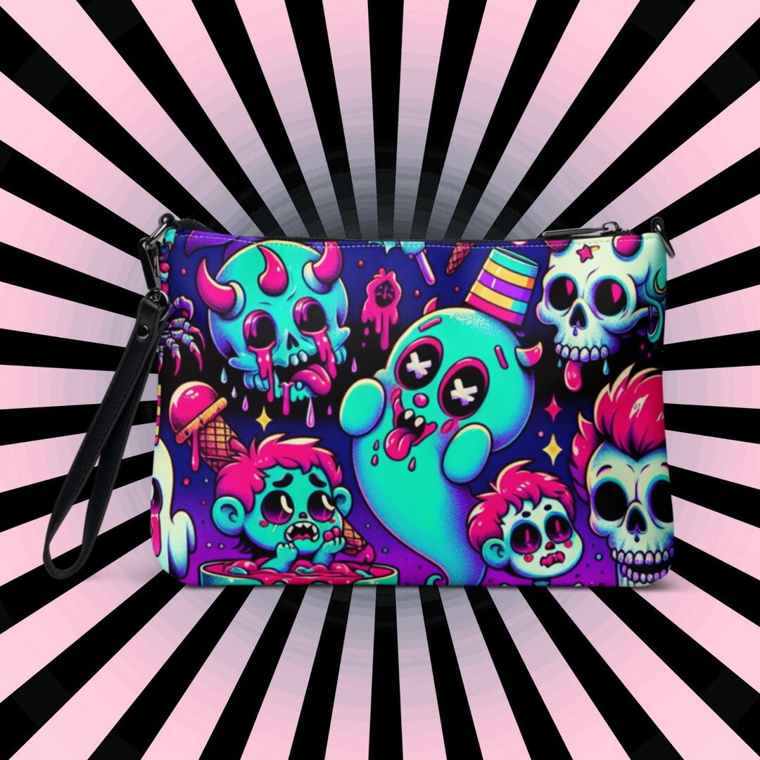 Neon Goth Horror Punkrock Clowncore Demon Ghosts Weirdcore Pastel Goth ...