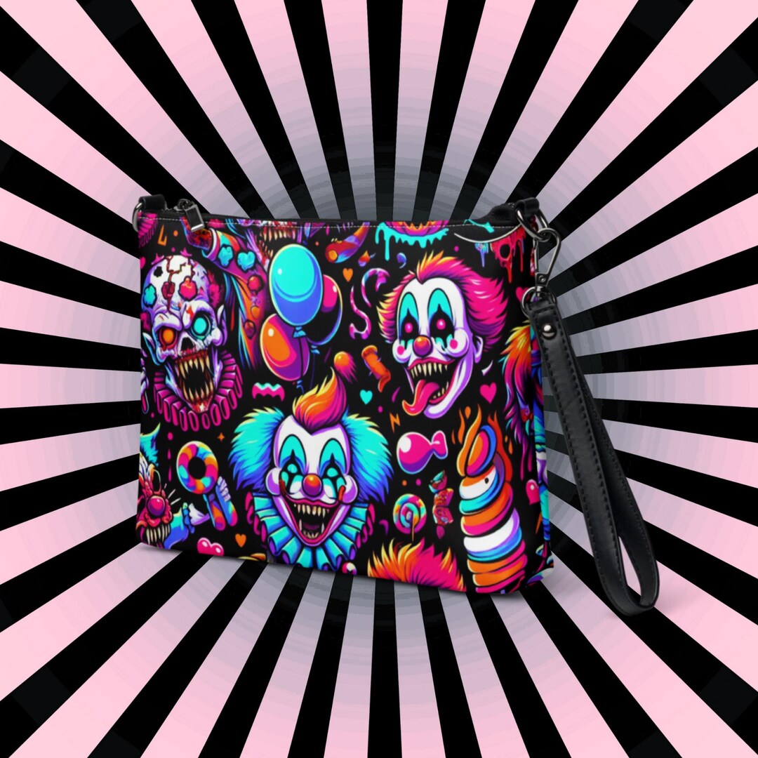 Clowncore Neon Goth Horror Punkrock Demon Clowns Weirdcore Pastel Goth ...