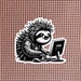 Punk Rock Sloth Sticker: Cyberpunk Steampunk Art - Etsy