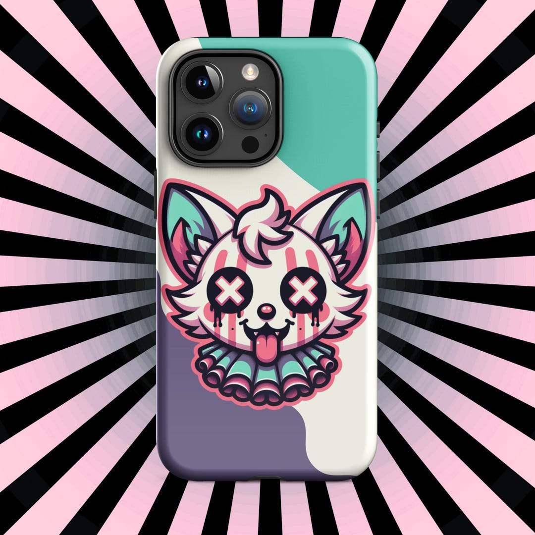 Creepy Cute Weirdcore Desert Fox Clown Clowncore Grunge Pastel Goth ...