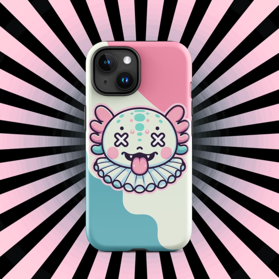 Weirdcore Creepy Cute Grunge Axolotl Clown Clowncore Tough Case for 11 ...