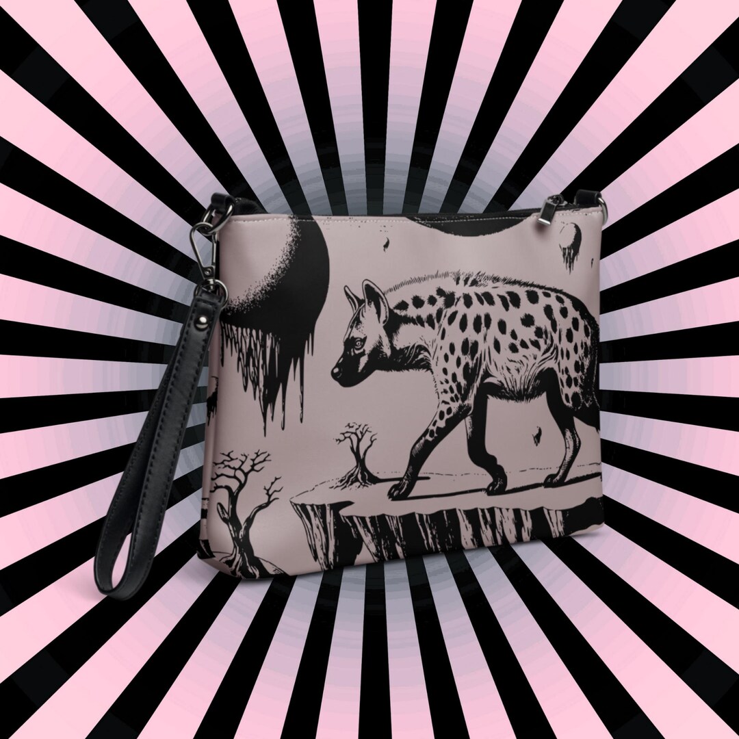 Tan Pastel Goth Creepy Cute Weirdcore Strange Realm Spotted Hyena ...