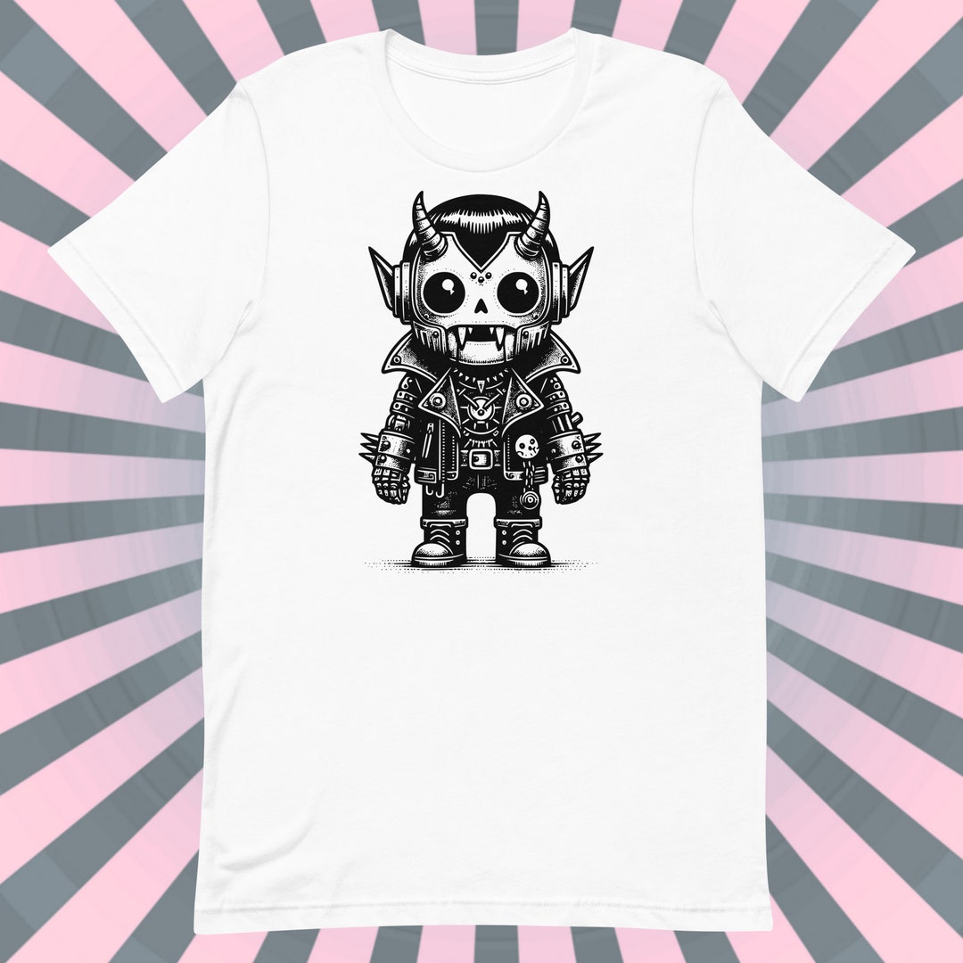 Cute Cyberpunk Cyborg Vampire Gothic T-shirt, Dreamcore Darkcore ...