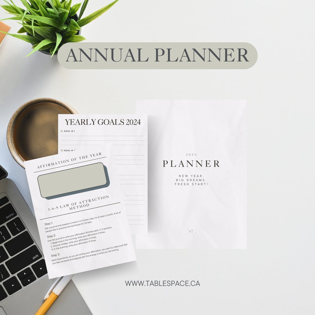 Customizable Digital Planner - Etsy