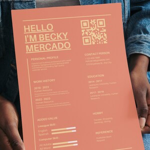 Resume Template, Cv Design Canva and Illustrator, Best Cv Resume Layout ...