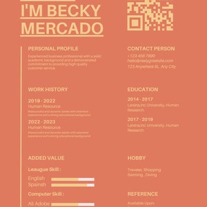 Resume Template, Cv Design Canva and Illustrator, Best Cv Resume Layout ...
