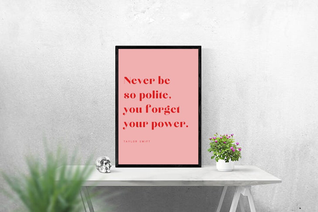 Taylor Swift Marjorie Quote - Etsy