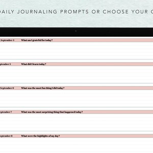 Five-year Journal for Google Sheets, Journal Your Reflections Using ...