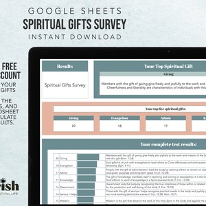 Spiritual Growth Bundle for Google Sheets, Bible Reading Tracker, Bible ...