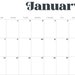 Retro 70's Calendar - Printable! - Etsy