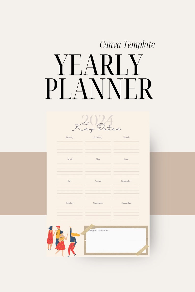 Yearly Mastermind: Your Ultimate Key Dates Planner Stay Ahead ...