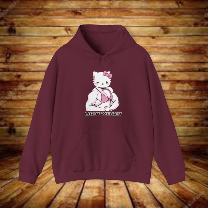 Hello Kitty Buff Bodybuilder Workout Gym Bulking Protein Powder Lifting ...