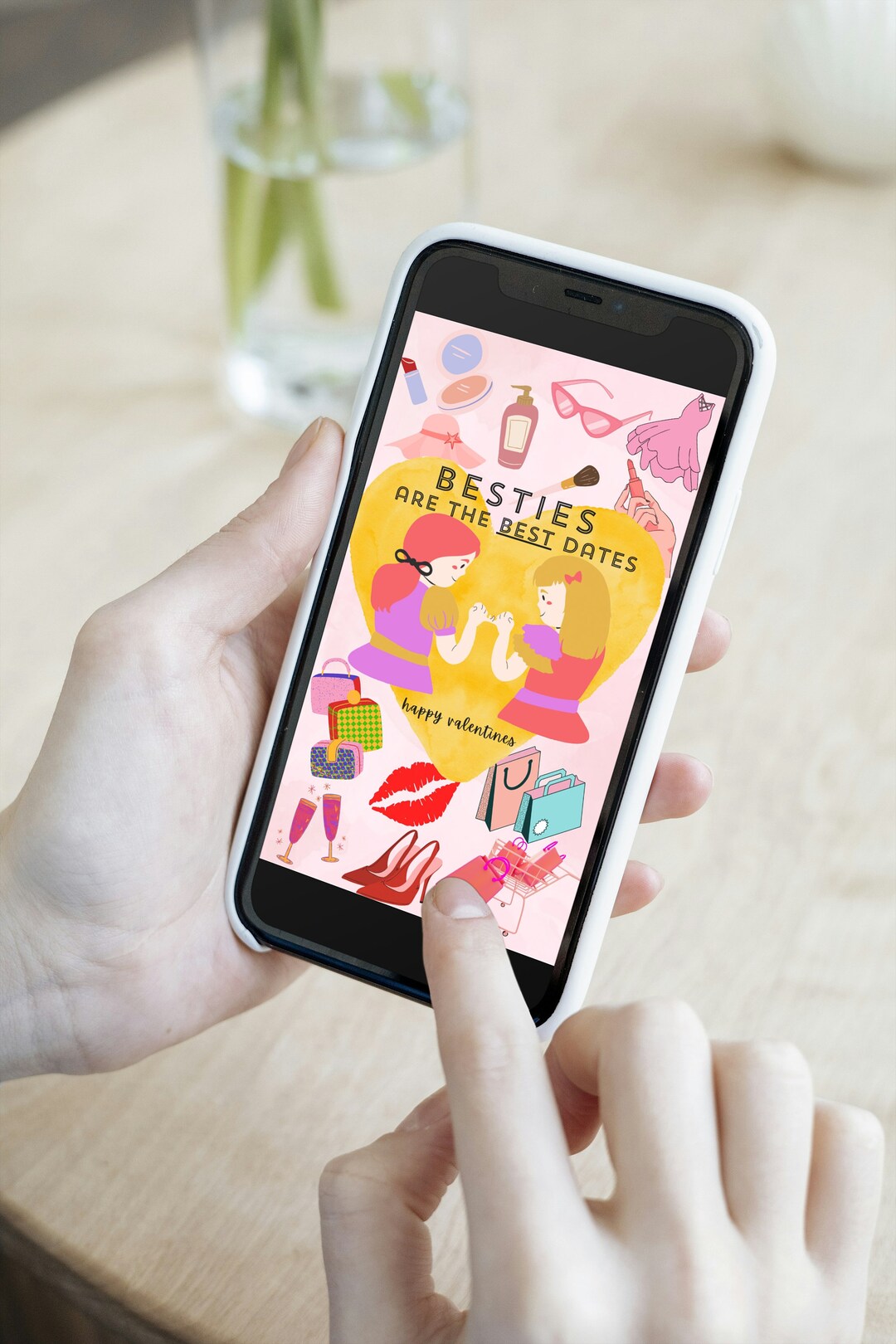 Valentines Card Simple Valentines Card Valentines for Her Digital ...