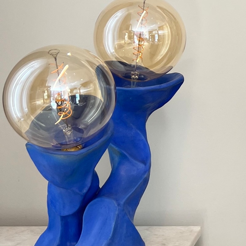 Sculptural Lamp - Etsy