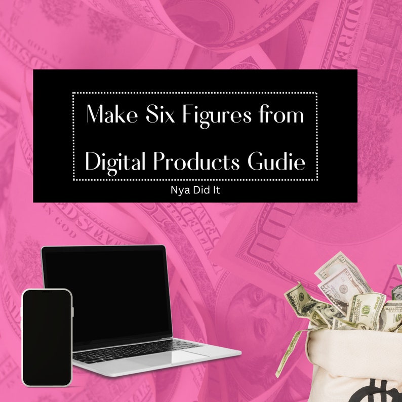 Make Six Figures From Digital Products Guide, Digital Products Ebook, DFY Ebook, DFY Digital ...