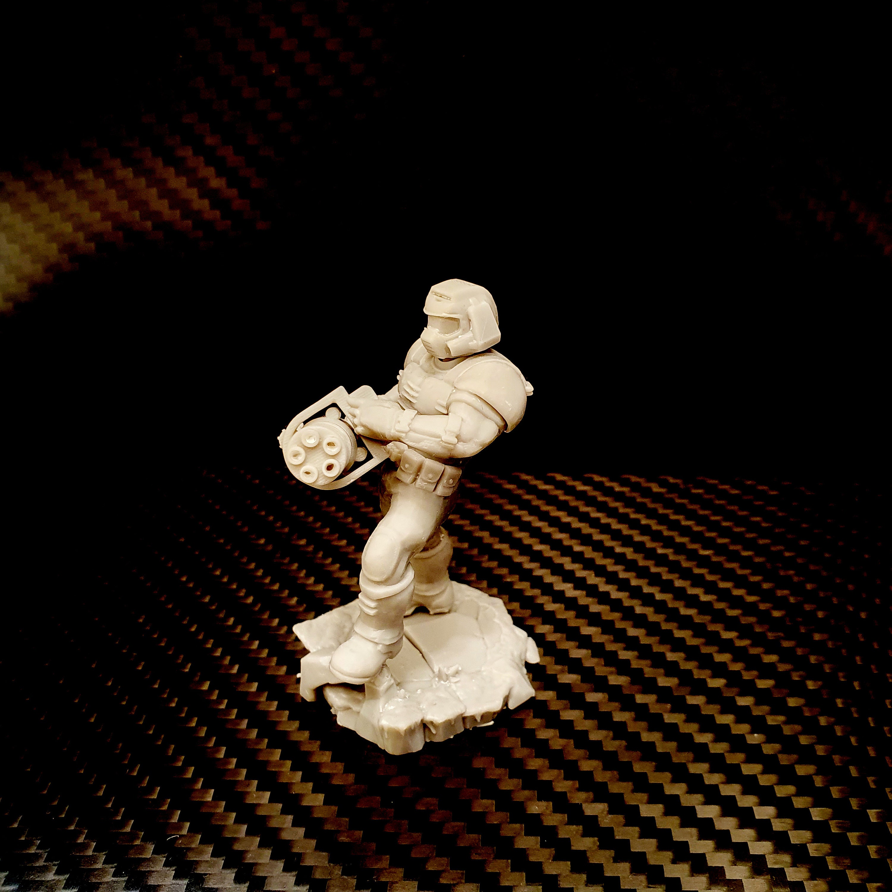 Doom Guy Doom Slayer Miniature Resin Model - Etsy