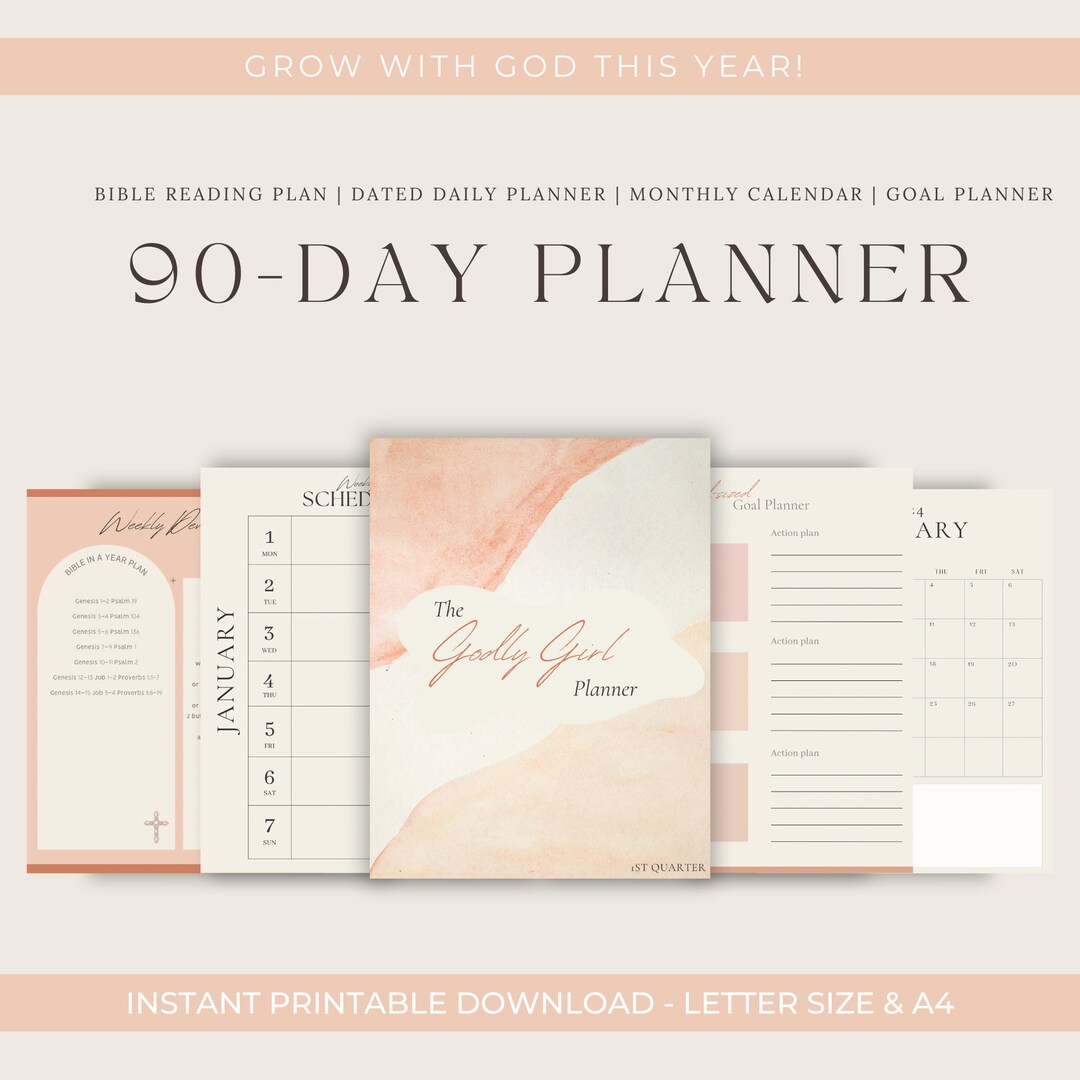 The Godly Girl Planner - Etsy