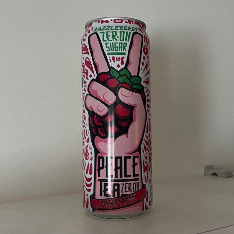 Handmade Peace Tea Cans With Faux Plants - Etsy