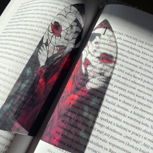 Vampire Lord Stained Glass Bookmark | Transparent Bookmark | Clear ...