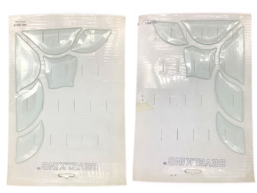 Beveled Glass Cluster, Glass Bevel Corner Set, HG-325 - Etsy