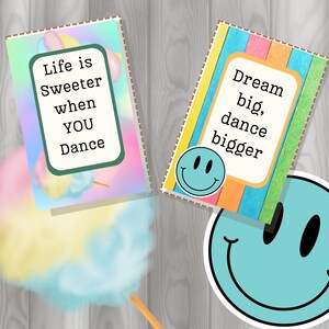 Printable Dance-themed Tags, Valentine’s Day Printable Cards, Dancer ...