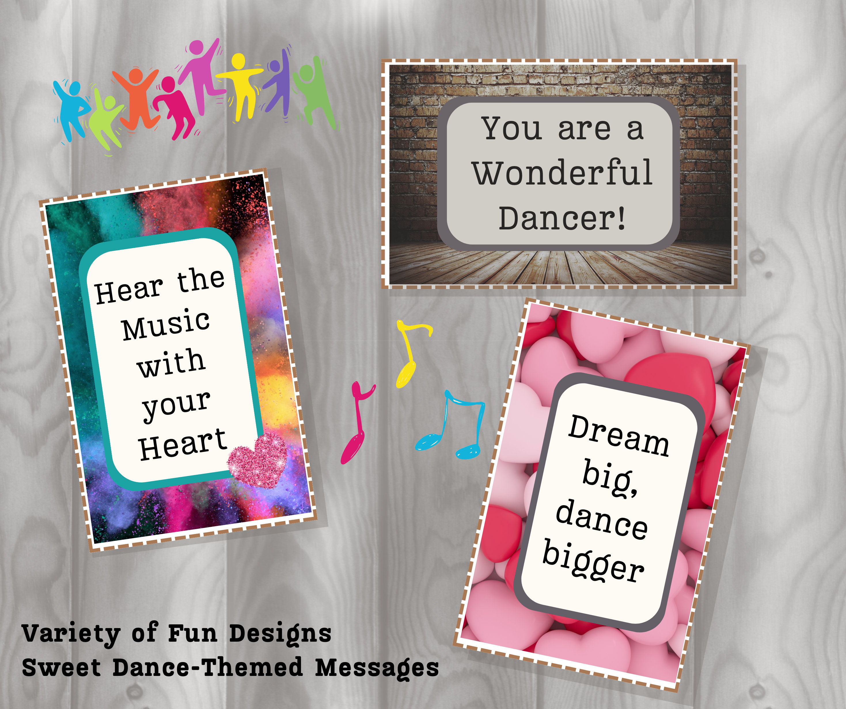 Printable Dance-themed Tags, Valentine’s Day Printable Cards, Dancer ...