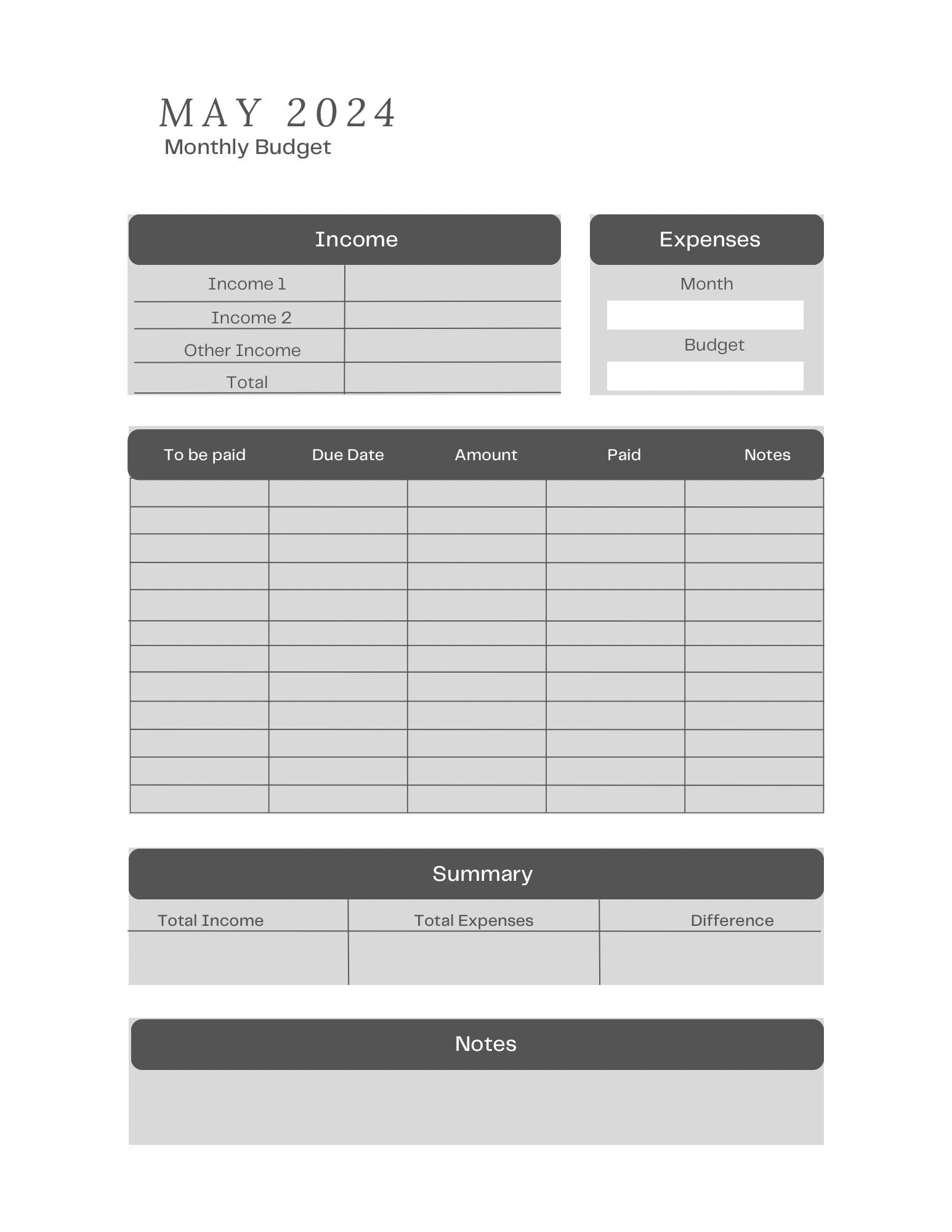 2024 Printable or Digital Planner - Etsy