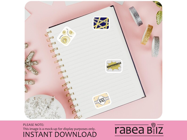 Butter Sticker Sheet, Printable Sticker Digital Sticker Food Design ...