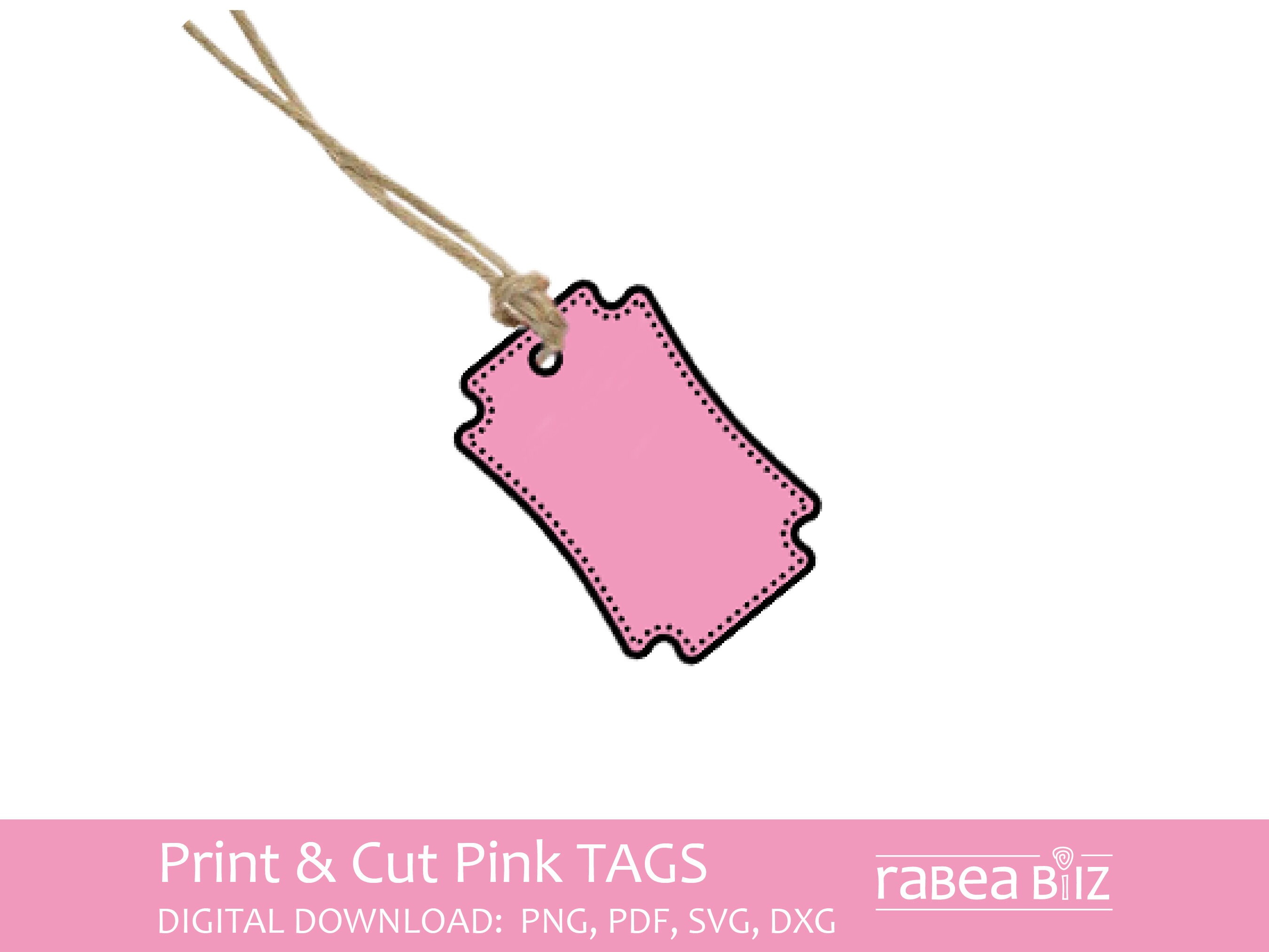 Printable Gift Tag Svg Gift Bag Tag Template Digital Tag for Gifts Name ...