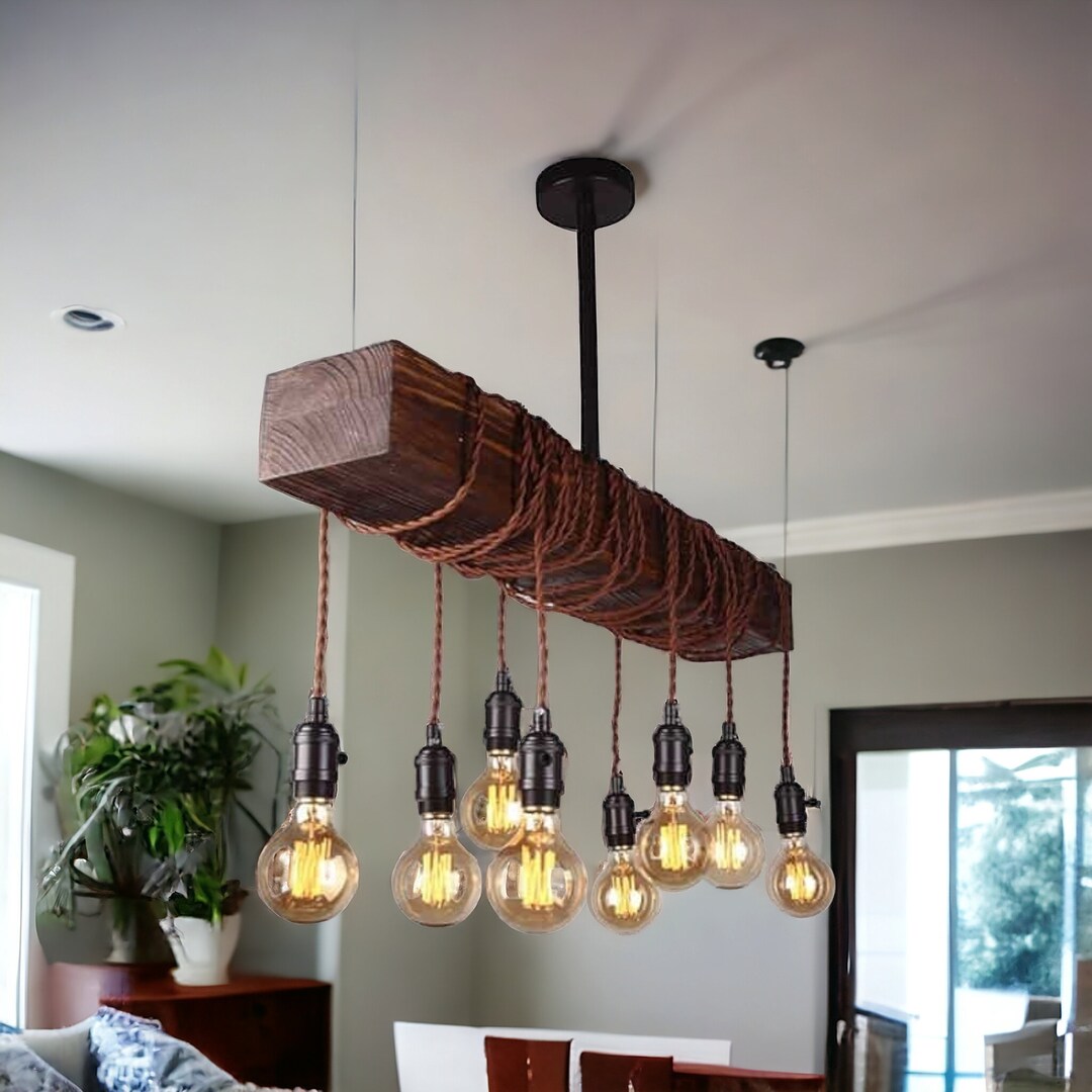 8-chandelier Lighting, String Light, Pendant Lights, for Kitchen Island ...