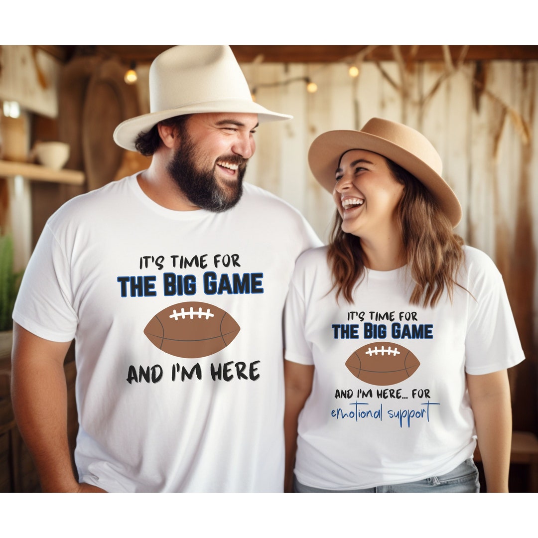Couples Funny Football Tee Shirts Sports Game, Football Dating Tee, Pro ...