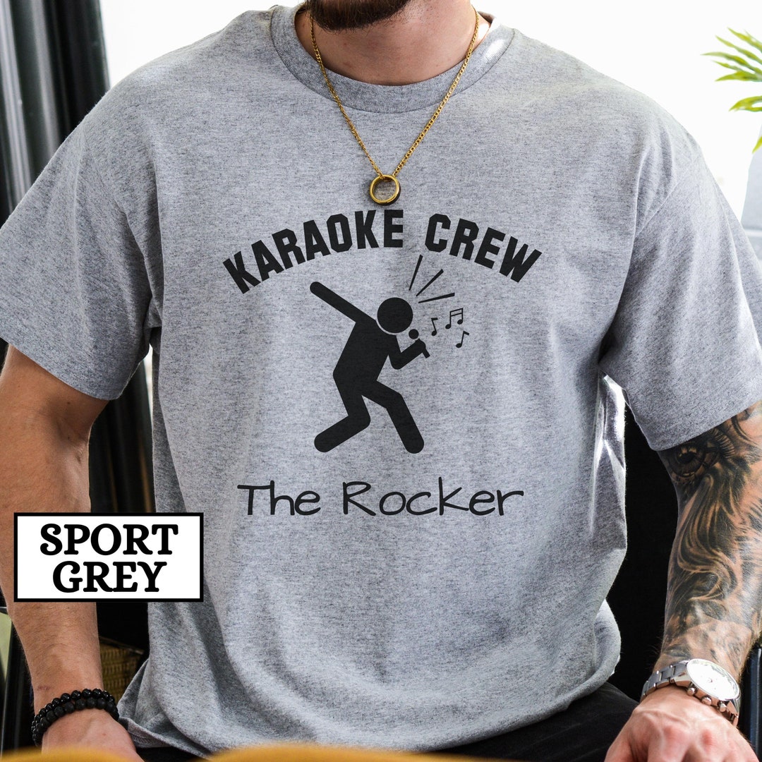 Karaoke Crew Group T-shirts Matching Karaoke Tees for Karaoke Night ...