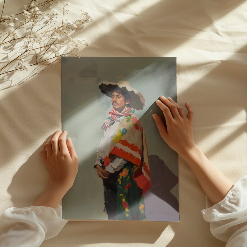 Mexico Bull Fighter Print, Matador Artwork, Oil Painting Poster ...