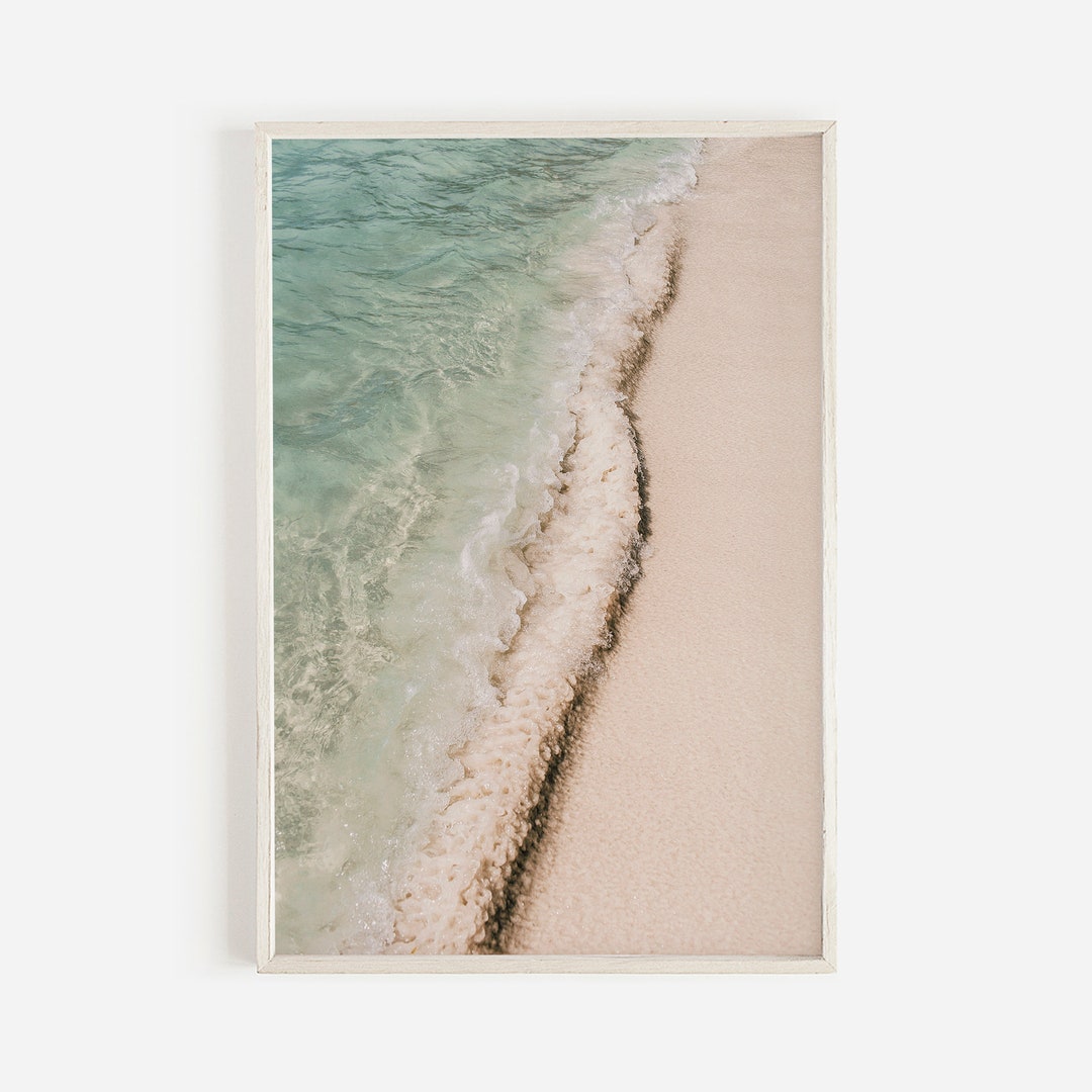 Cabo Waves on the Beach Print, Mexico Vacation Poster, Summer in Cabo Wall Art, Cabo San Lucas ...